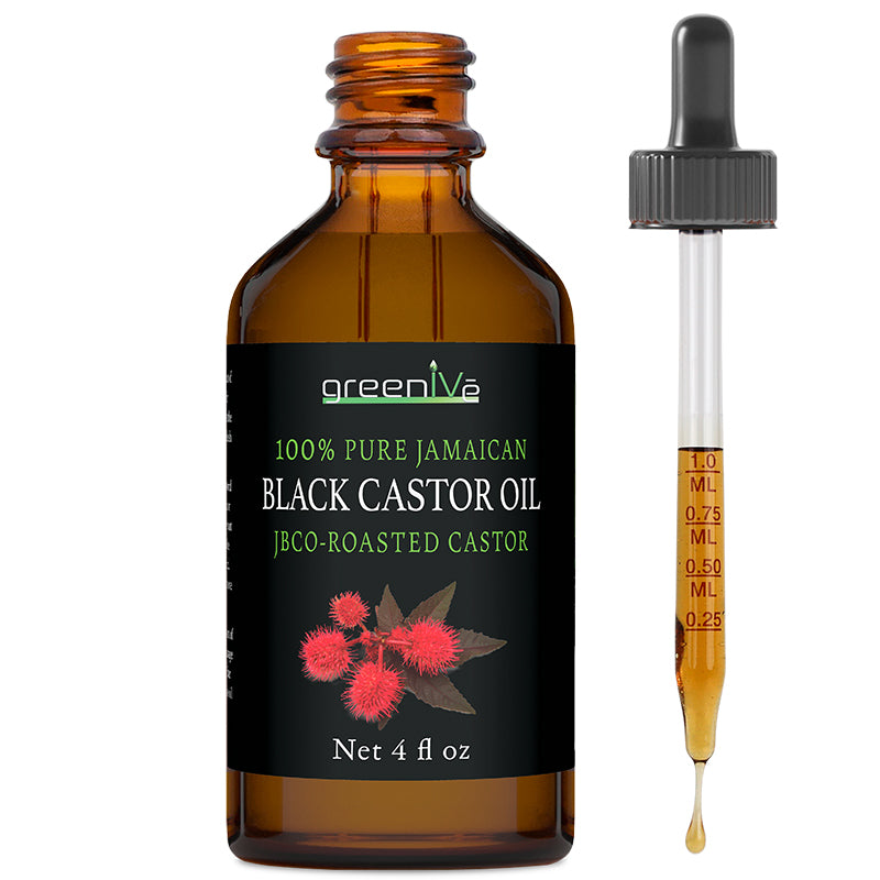 Jamaican Black Castor Oil - 4 FL OZ - GreenIVe CBD